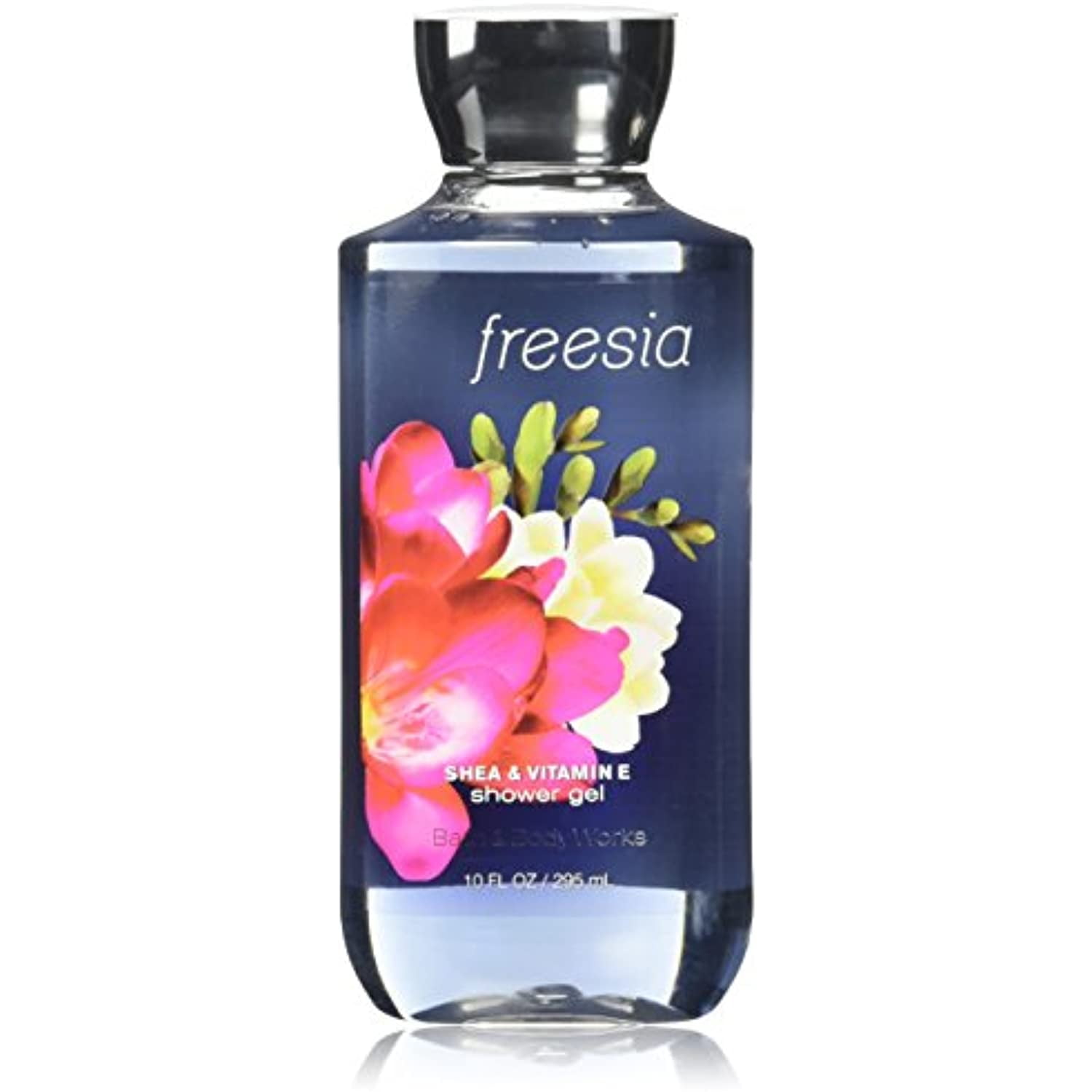 Bath And Body Works Shea And Vitamin E Shower Gel Freesia 10 Oz New And