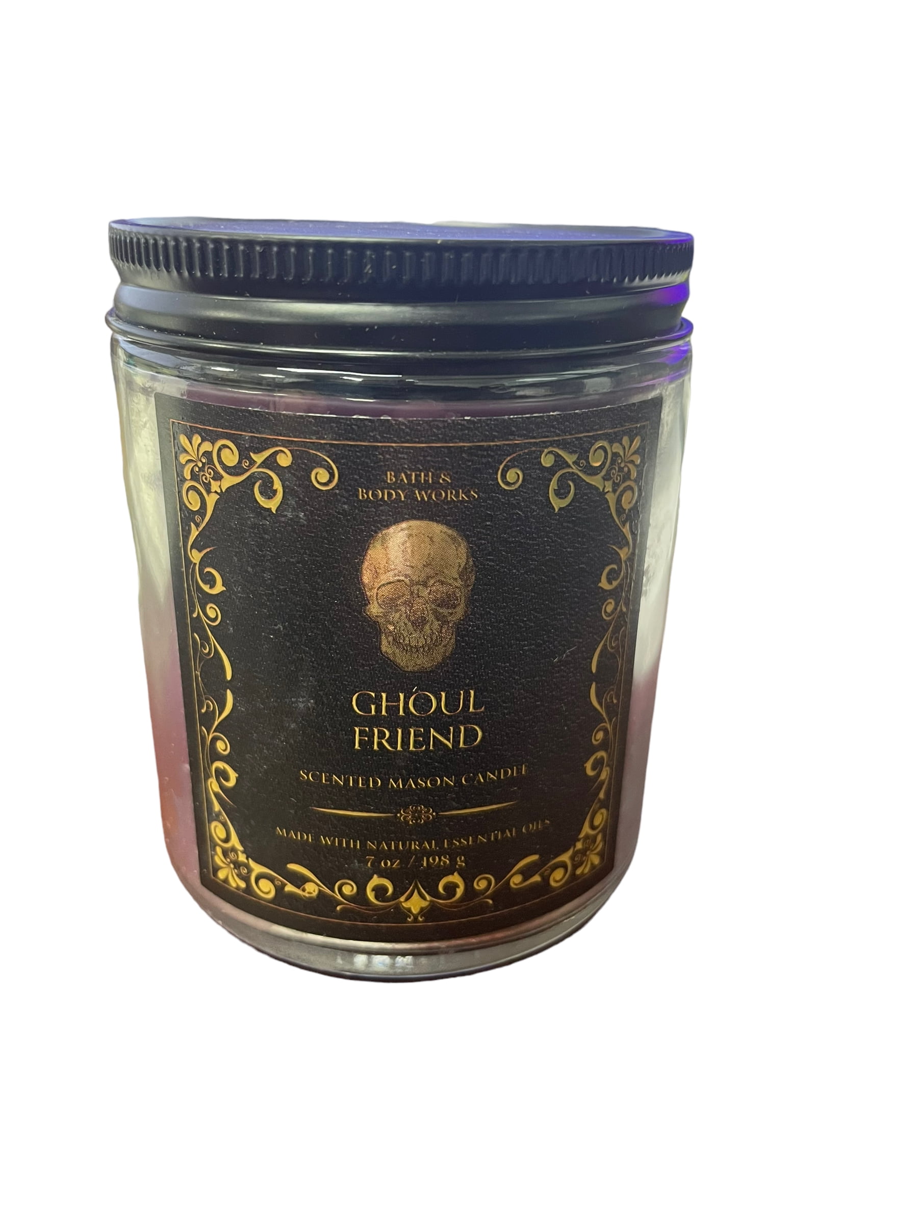 Bath & Body Works Single Wick Mason Jar Candle - Ghoul Friend 7 oz ...