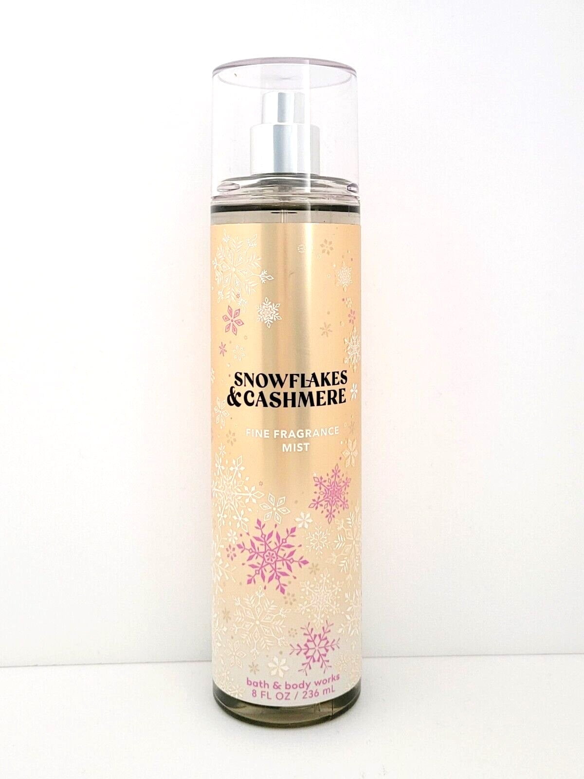 Bath & Body Works Snowflakes & Cashmere Vanilla Winter Fine Fragrance ...