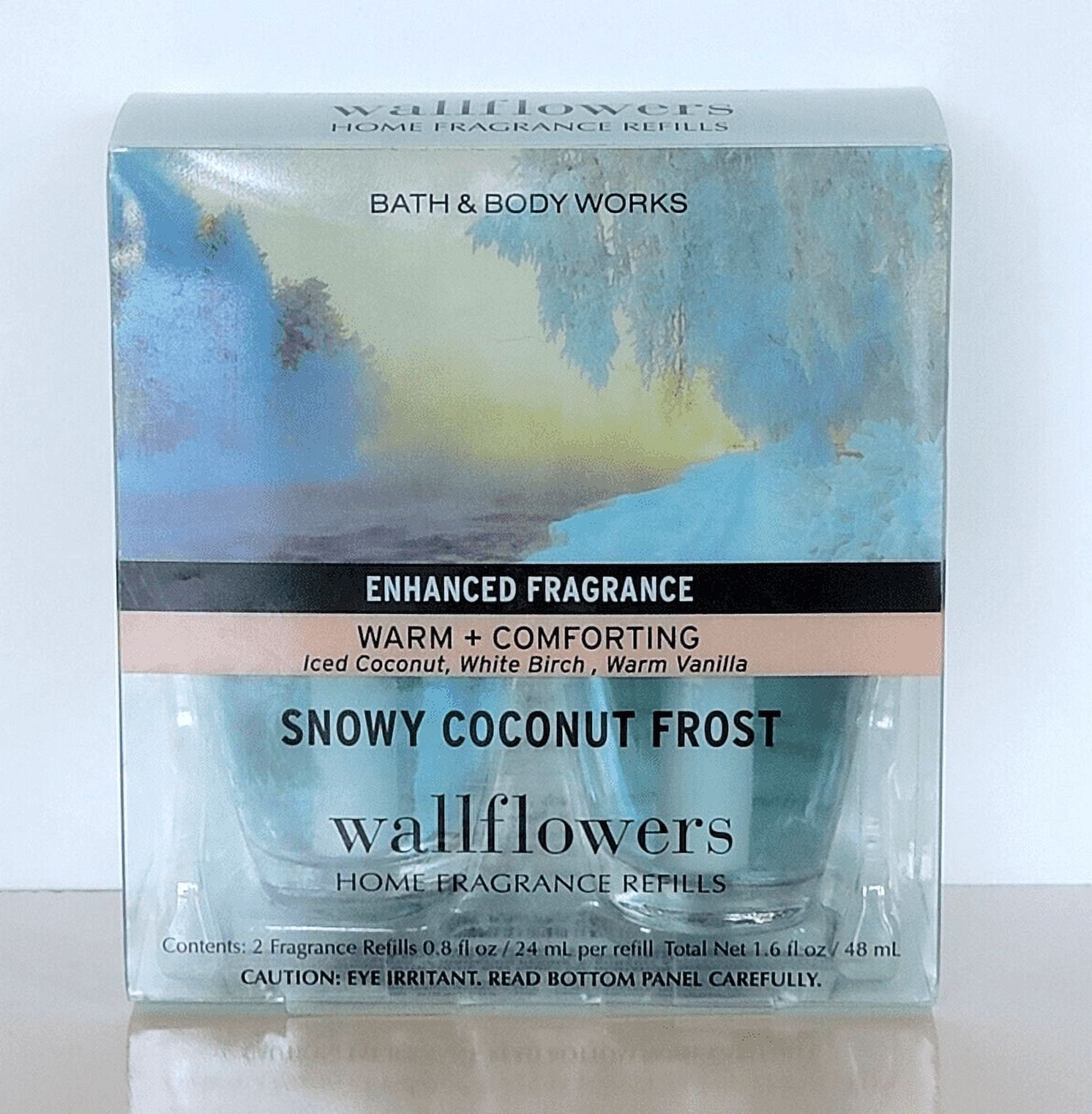 Bath & Body Works Snowy Coconut Frost Wallflowers Fragrance Refill ...