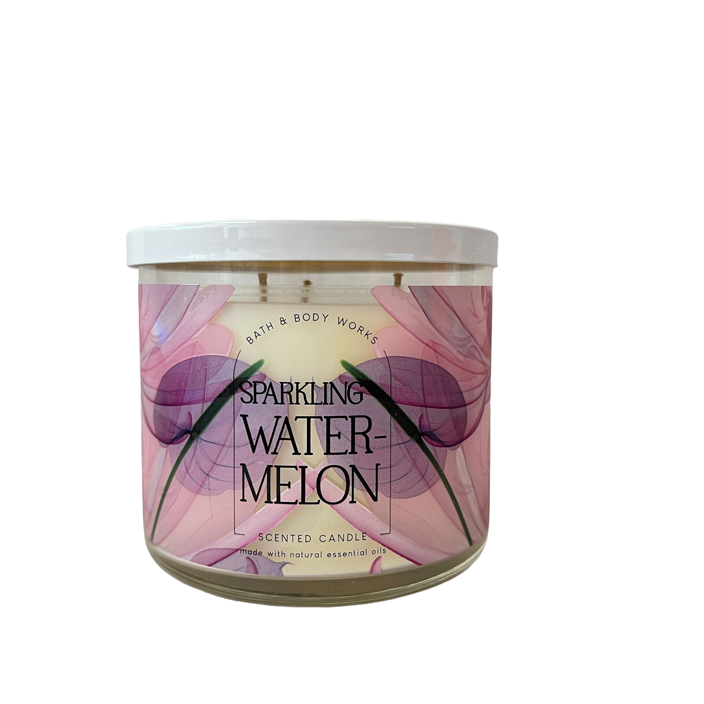 Bath & Body Works Sparkling Watermelon 3 Wick Scented Candle - Walmart.com
