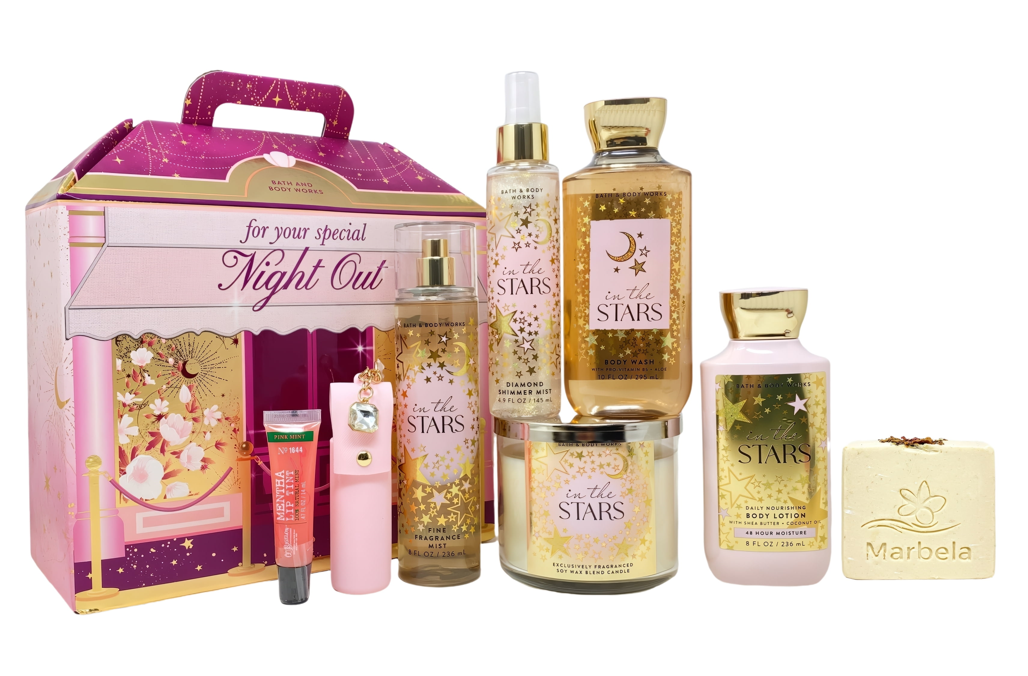 Bath & Body Works In The Stars 7-piece - Fine Fragrance Mist, Body ...