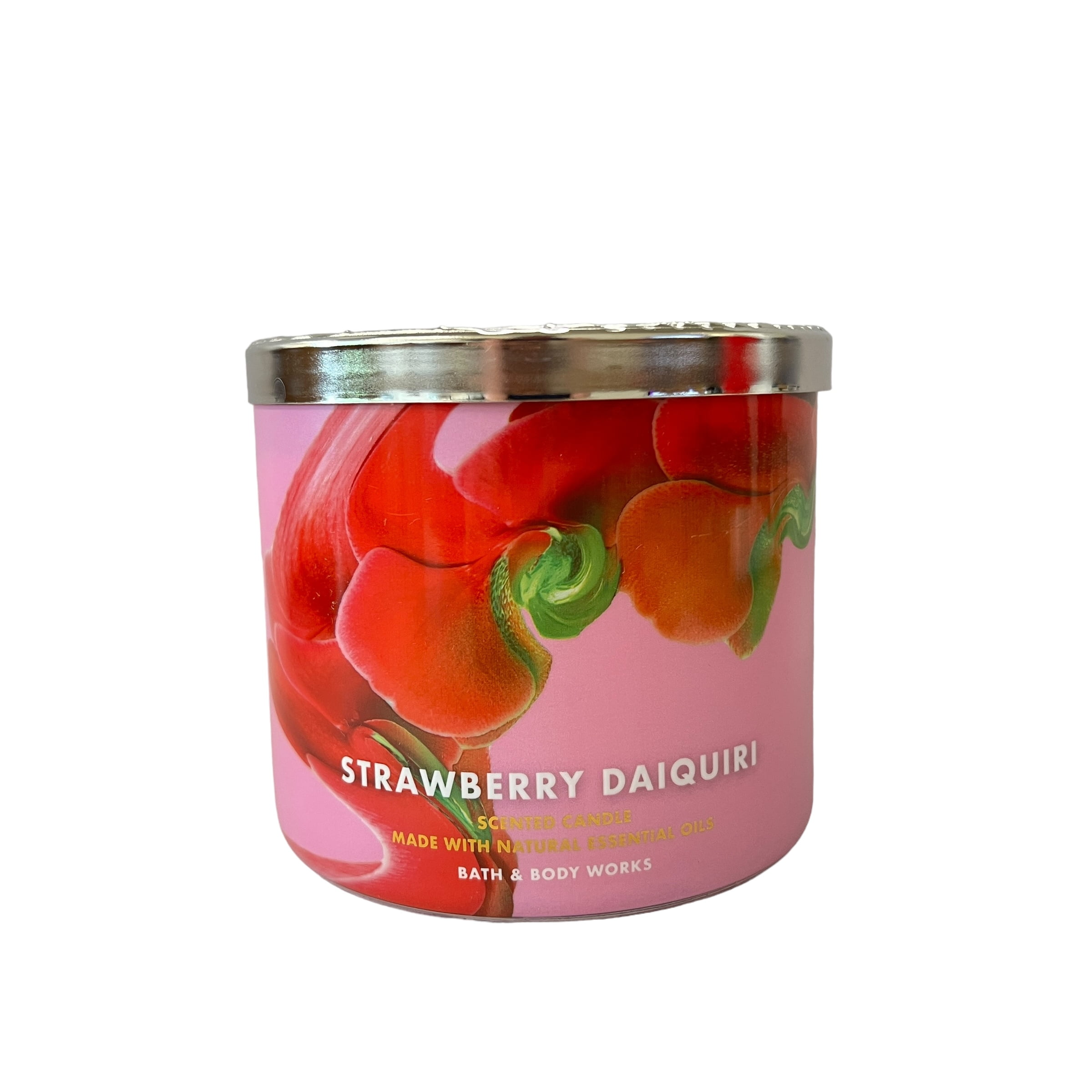 Bath & Body Works Strawberry Daiquiri 3 Wick Scented Candle - Walmart.com