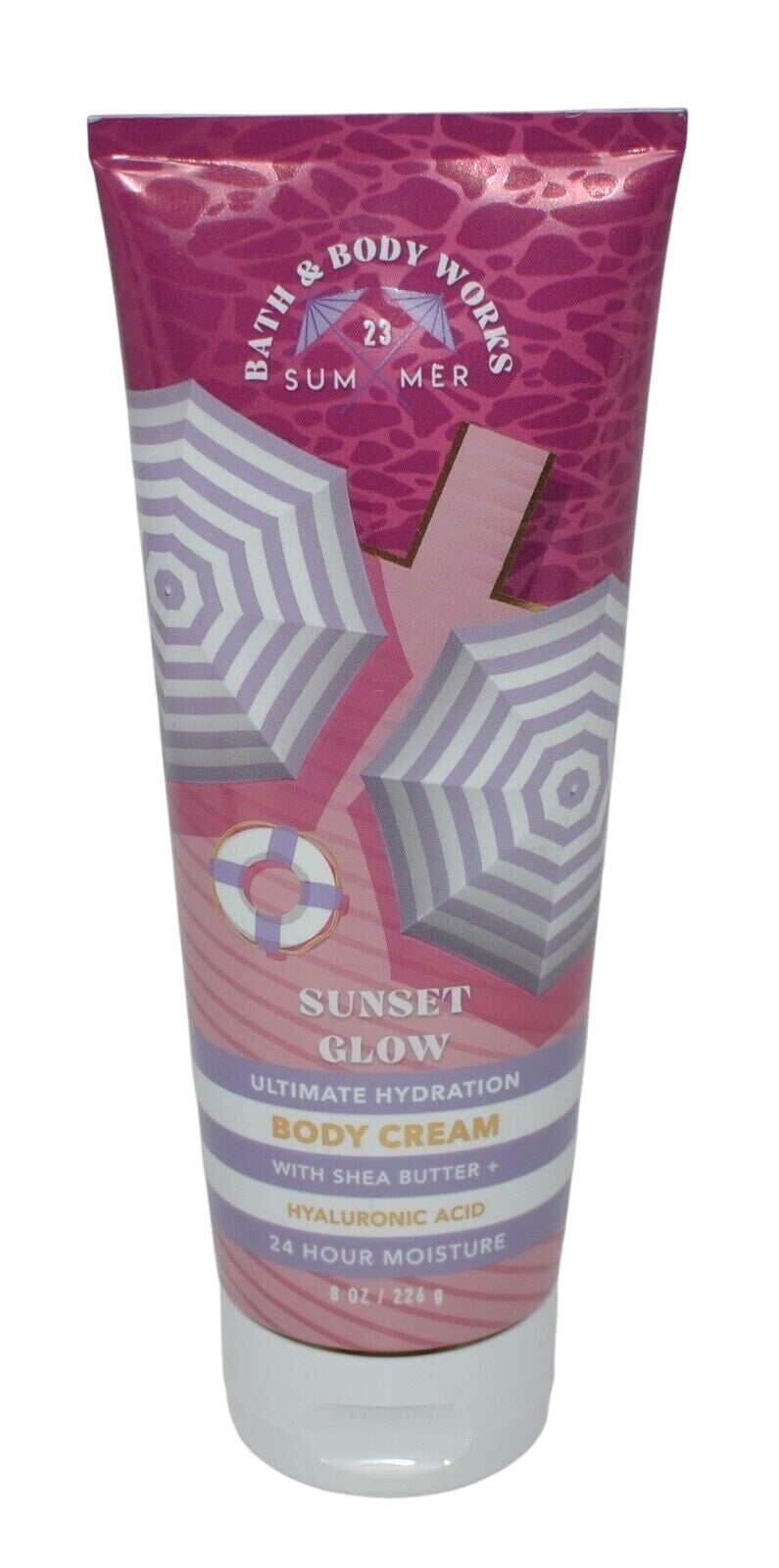 Bath & Body Works Sunset Glow Ultimate Hydration Body Cream Lotion (8 ...