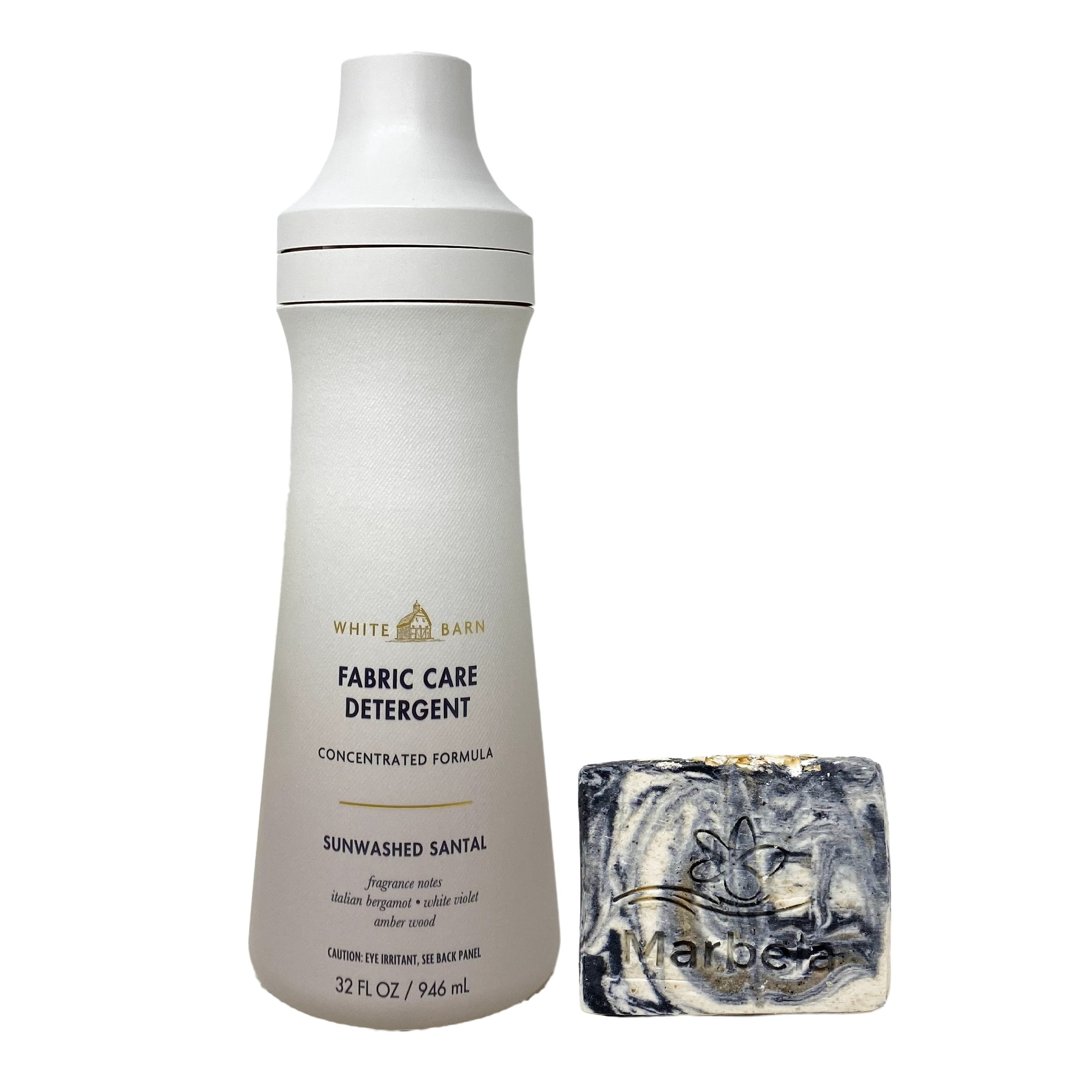 Bath & Body Works Sunwashed Santal Fabric Care Detergent with a Marbela ...