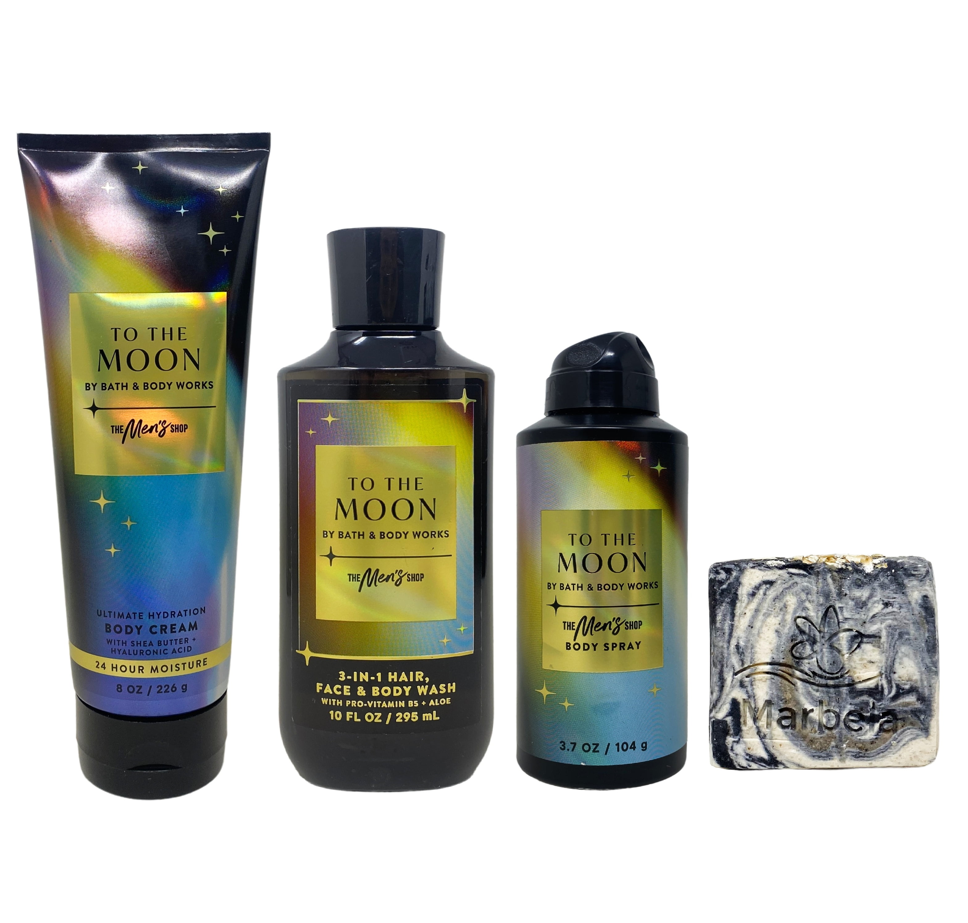 Bath & Body Works The Men's Shop To The Moon Trio Gift Set - Body Cream ...
