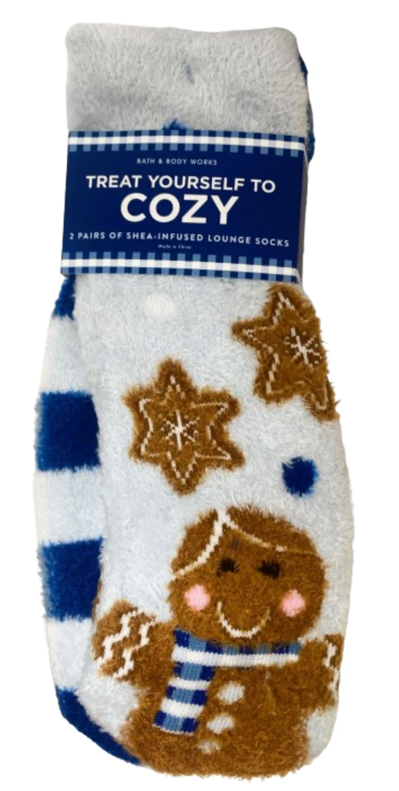 Bath & Body Works Treat Yourself to Cozy Shea-Infused Lounge Socks, 2 ...
