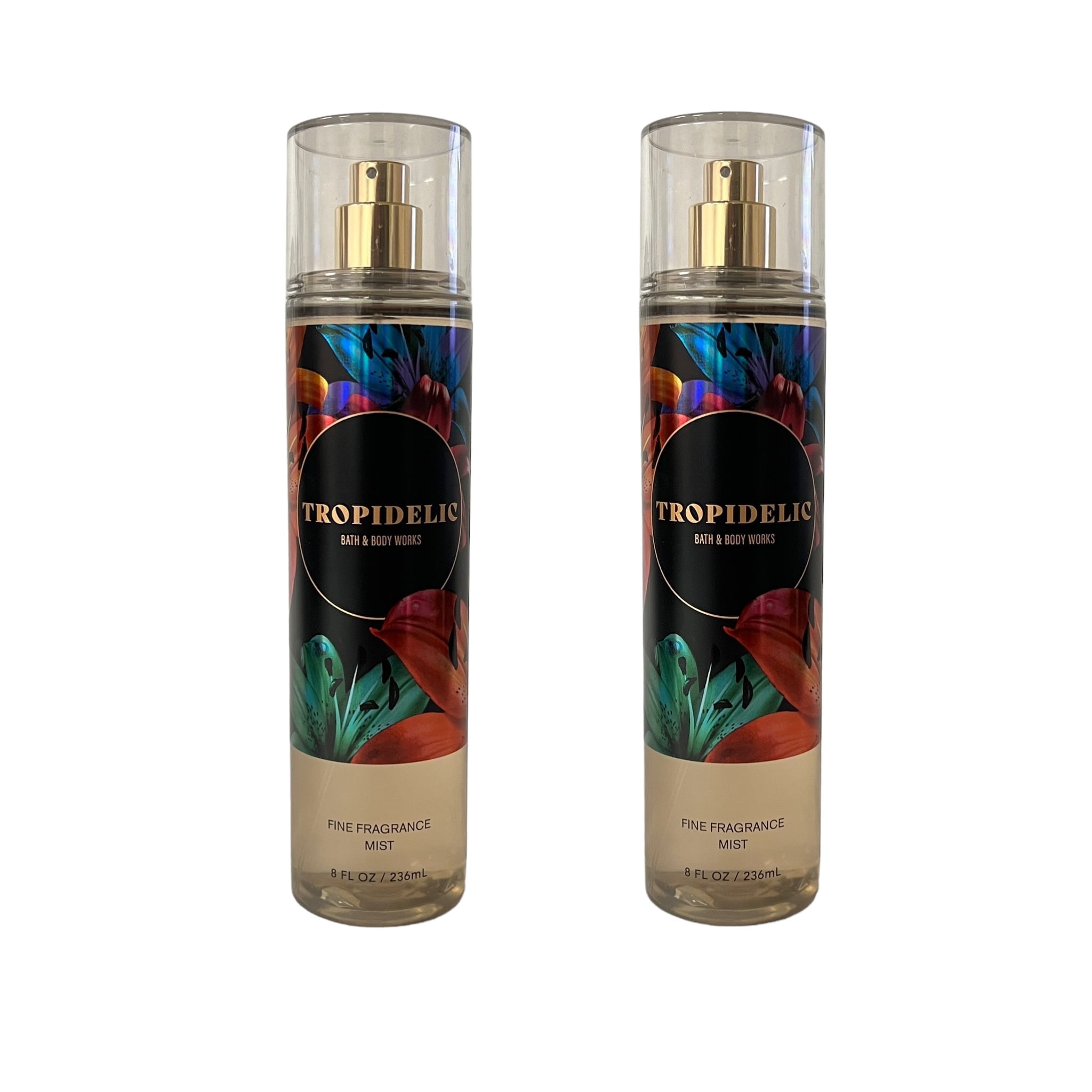 Bath & Body Works Tropidelic Fine Fragrance Mist Set 2 Pack 8 fl oz ...