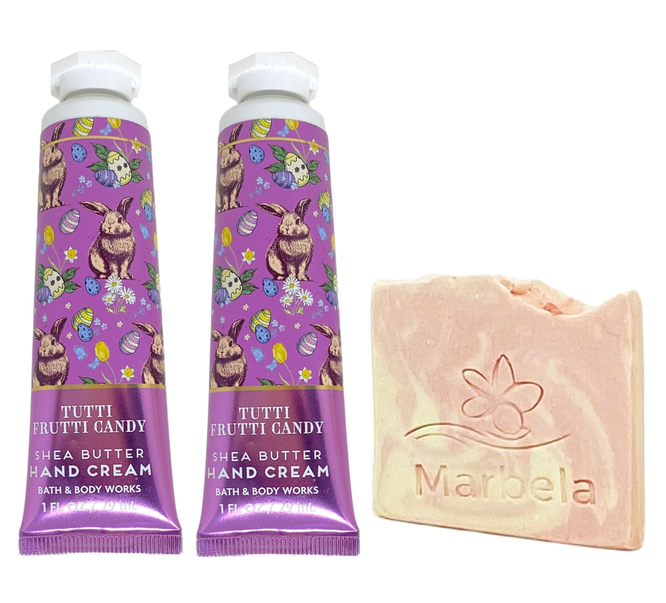 Bath & Body Works Tutti Frutti Candy 2 Pack Shea Butter Hand Cream ...