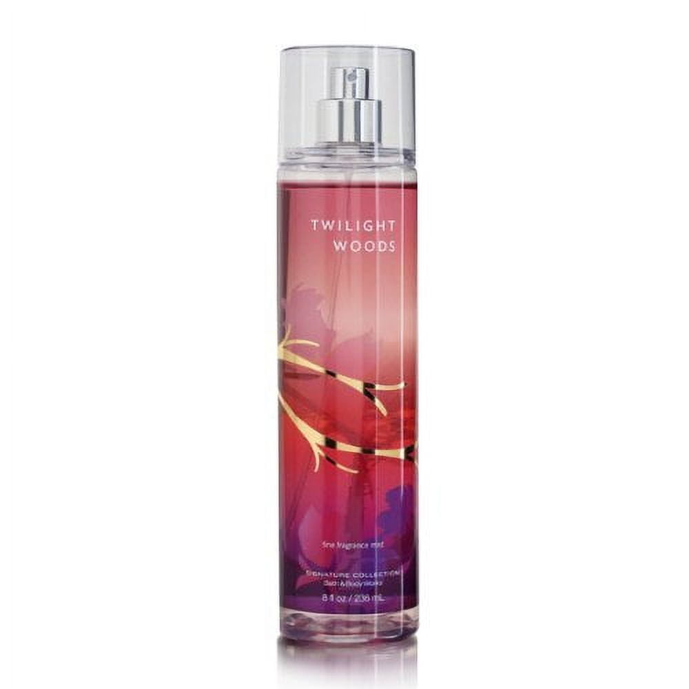 Bath & Body Works Twilight Woods Fine Fragrance Mist, Warm Vanilla, Cherry Blossom, 8 oz ...