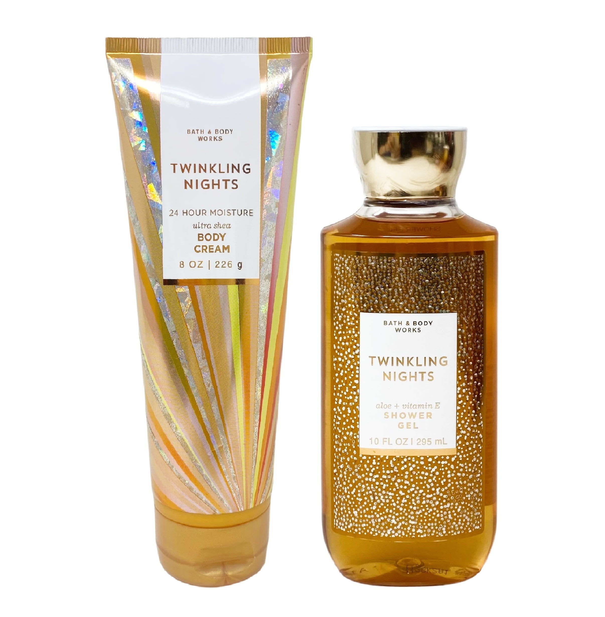 Bath & Body Works Twinkling Nights Body Cream & Shower Gel 2pk ...