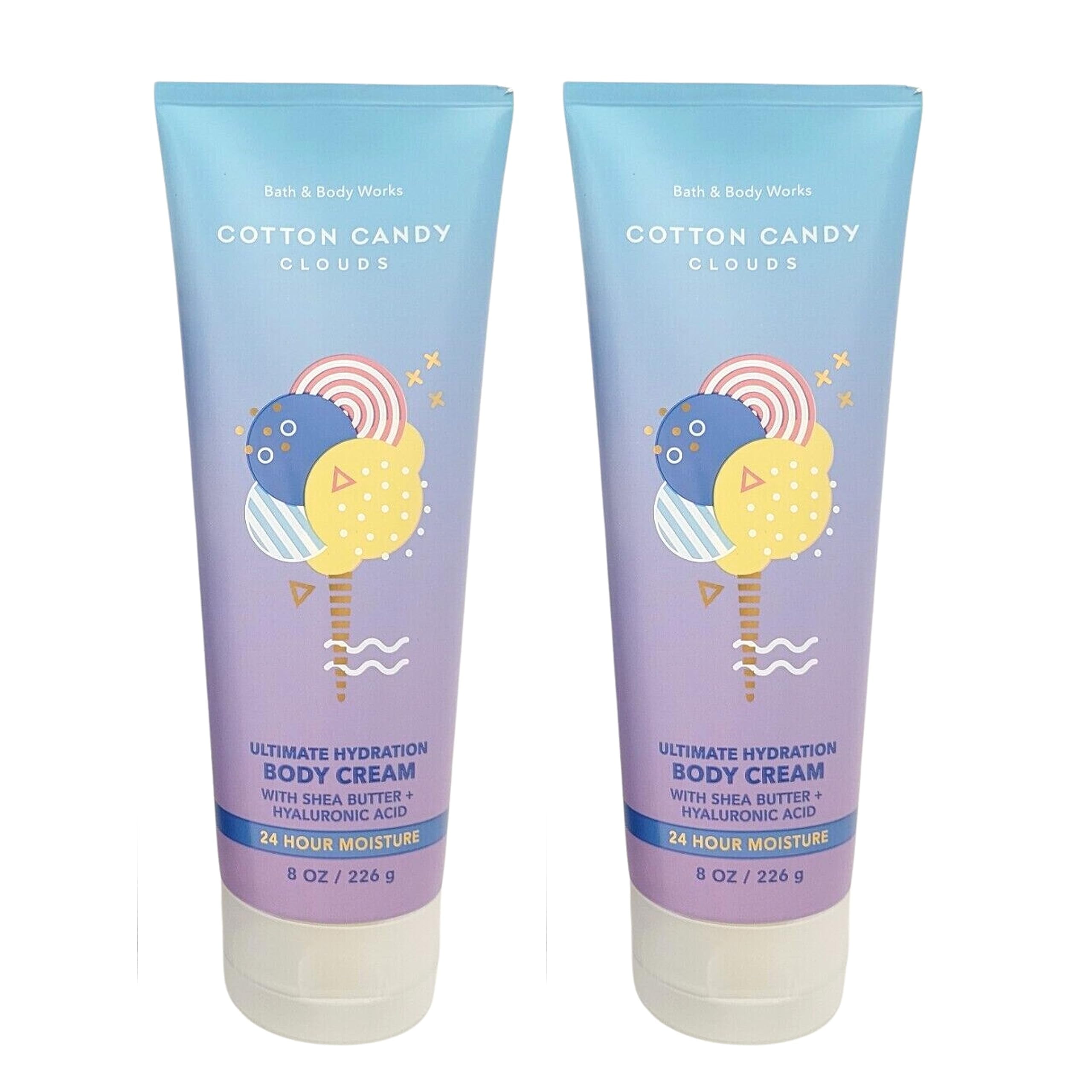 Bath & Body Works Ultimate Hydration Body Cream (Cotton Candy Clouds ...