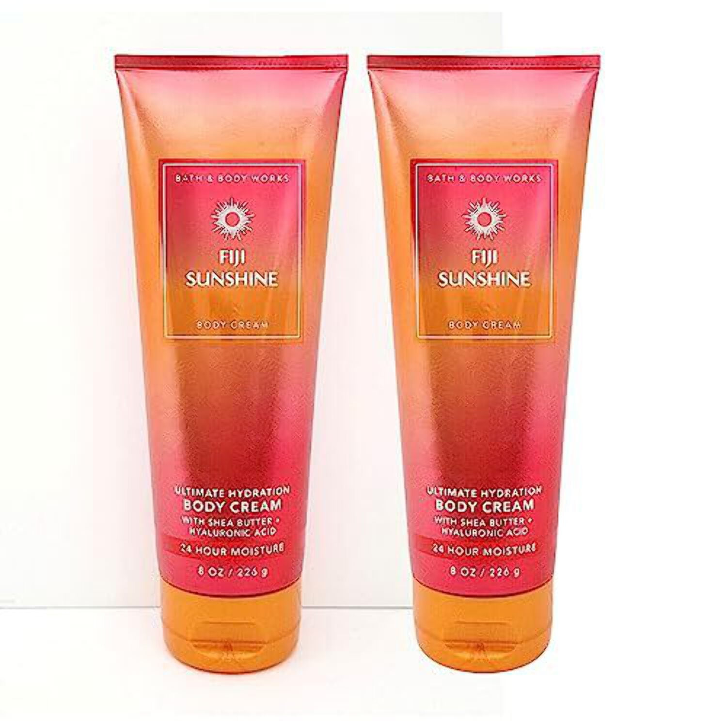 Bath Body Works Ultimate Hydration Body Cream Pack of 2 (Fiji Sunshine ...