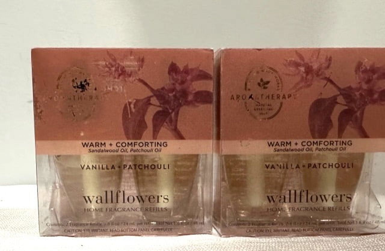 Bath & Body Works Vanilla Patchouli Wallflowers Home Fragrance Refills ...