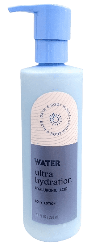 Bath & Body Works WATER Ultimate Hydration Body Lotion with Hyaluronic Acid 7. 8 fl oz - Walmart.com