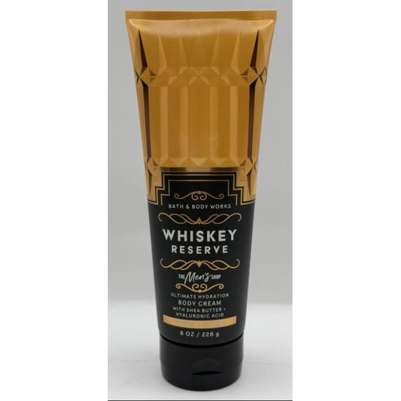 Bath & Body Works Men's Collection WHISKEY RESERVE Body Cream, 8oz ...