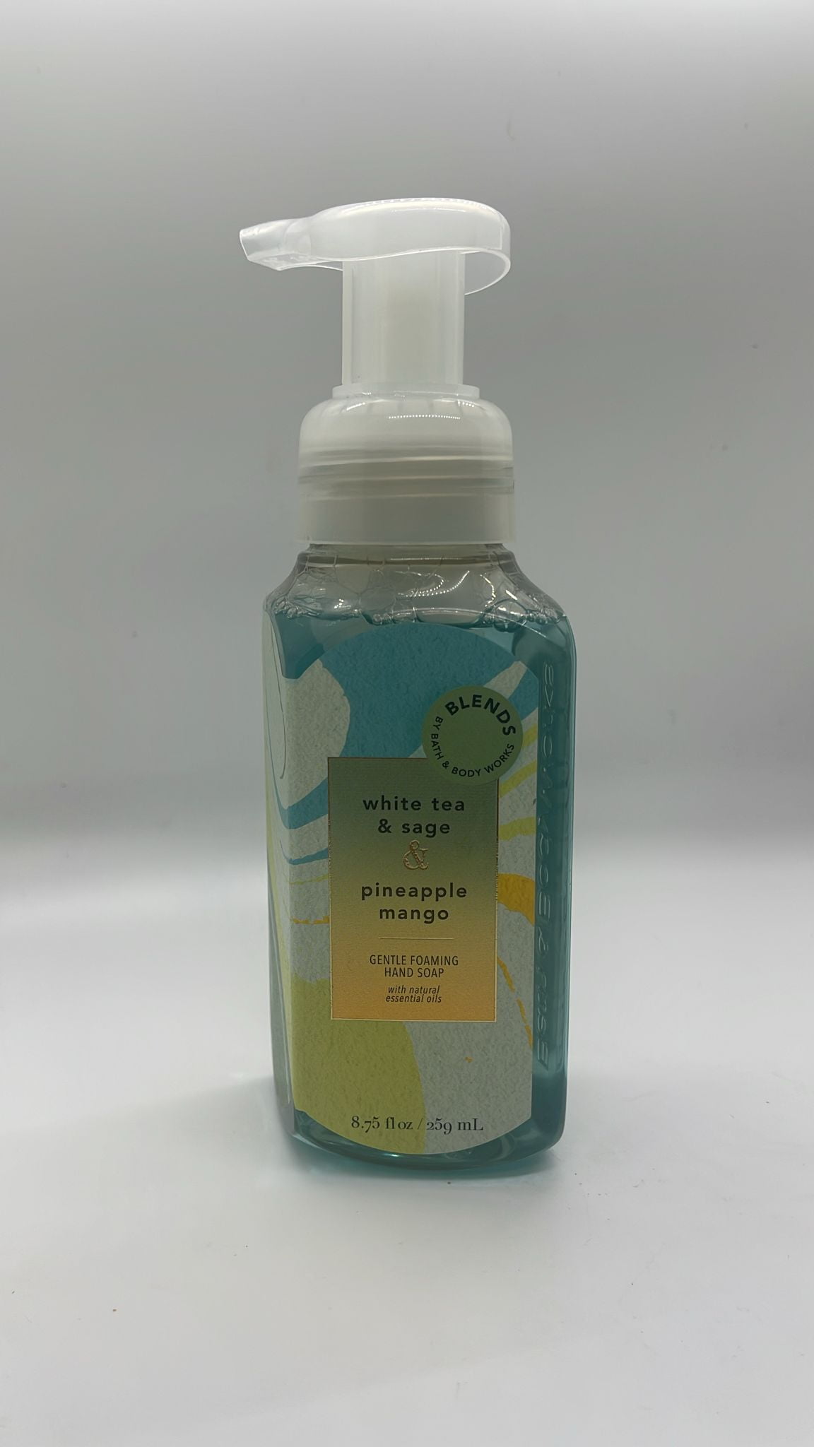 Bath & Body Works WHITE TEA & SAGE PINEAPPLE MANGO Hand Soap 8.75 fl oz ...