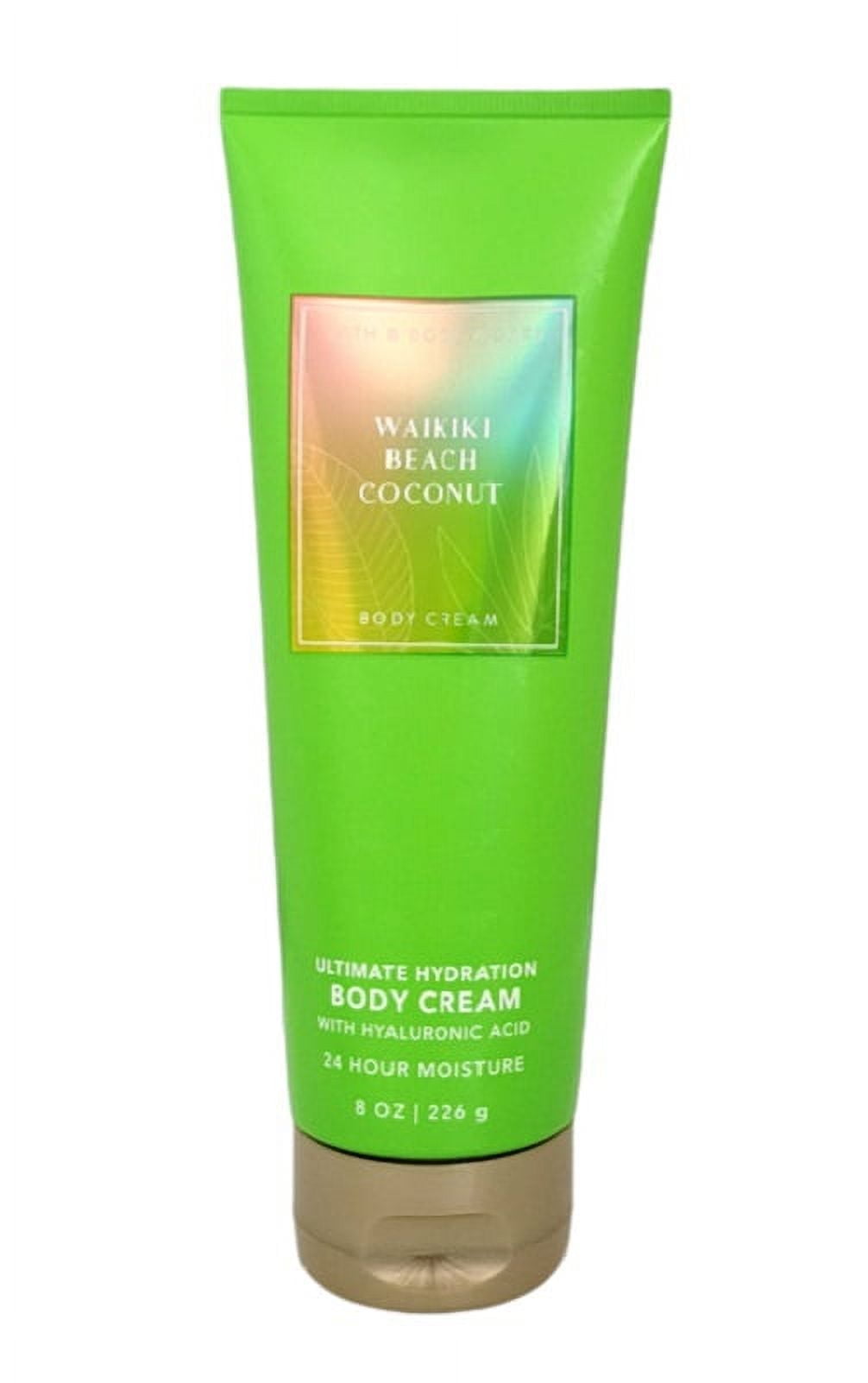 Bath & Body Works Waikiki Beach Coconut Body Cream, Hyaluronic Acid, 8 oz - Walmart.com
