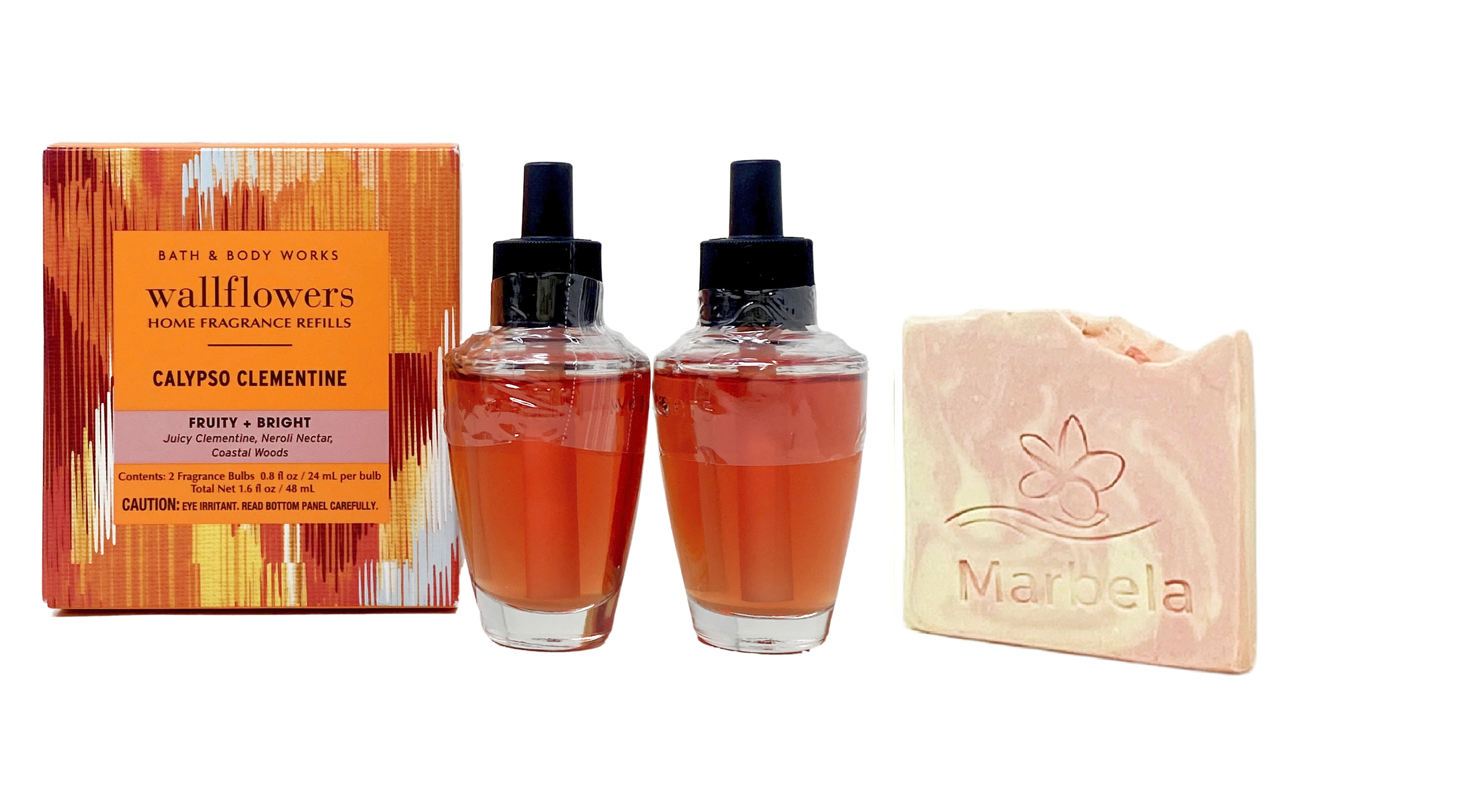 Bath & Body Works Wallflowers Fragrance Refills Calypso Clementine Two ...