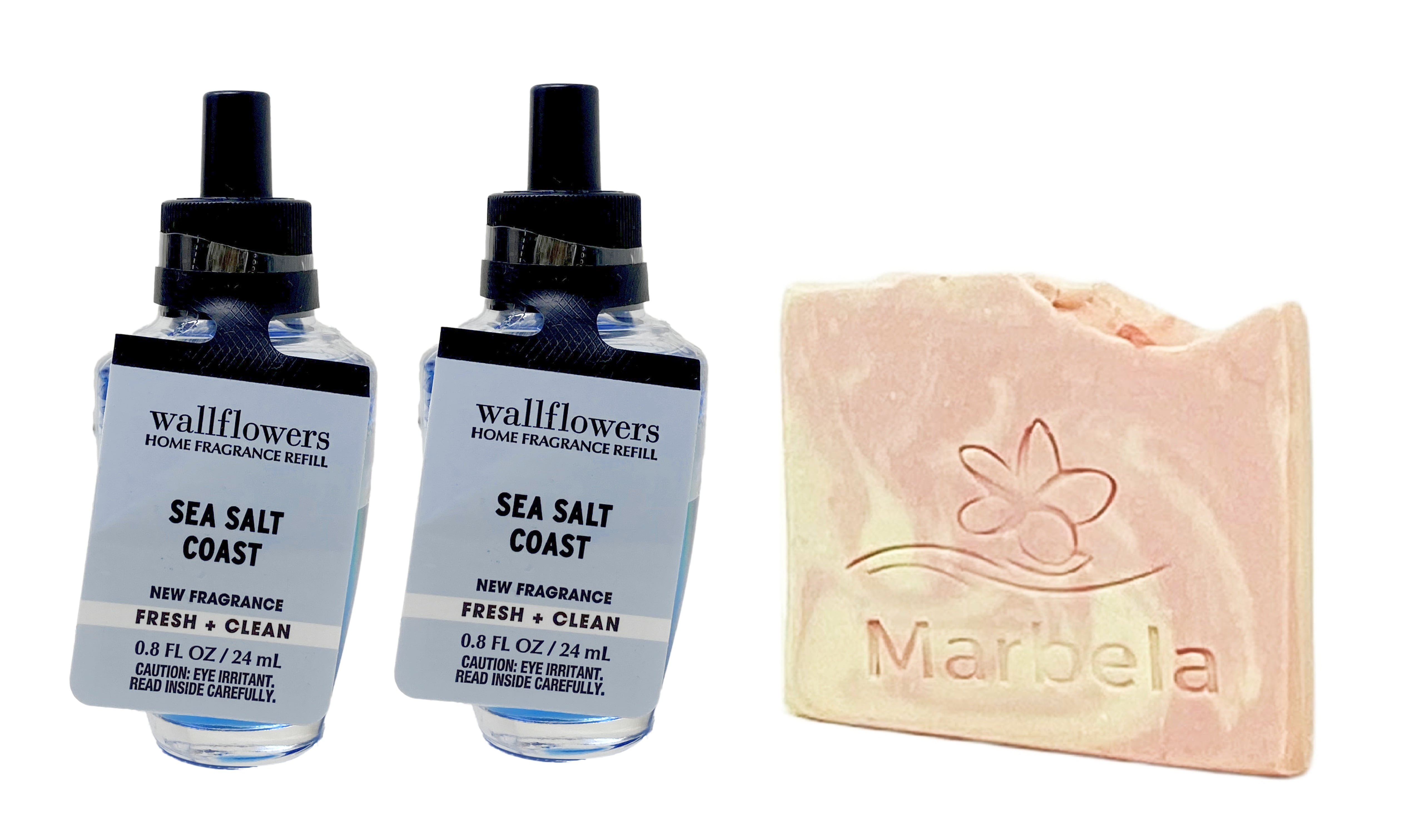 Bath & Body Works Wallflowers Fragrance Refills Sea Salt Coast Two Pack ...