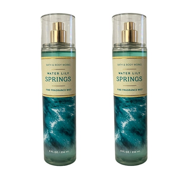 Bath & Body Works Water Lily Springs Fragrance Mist 2 Pack 8 fl oz - Walmart.com