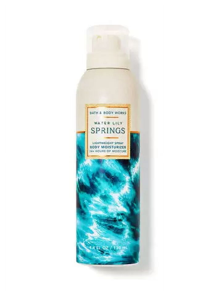 Bath & Body Works Water Lily Springs Lightweight Spray Body Moisturizer 8 fl oz/ 236 ml ...