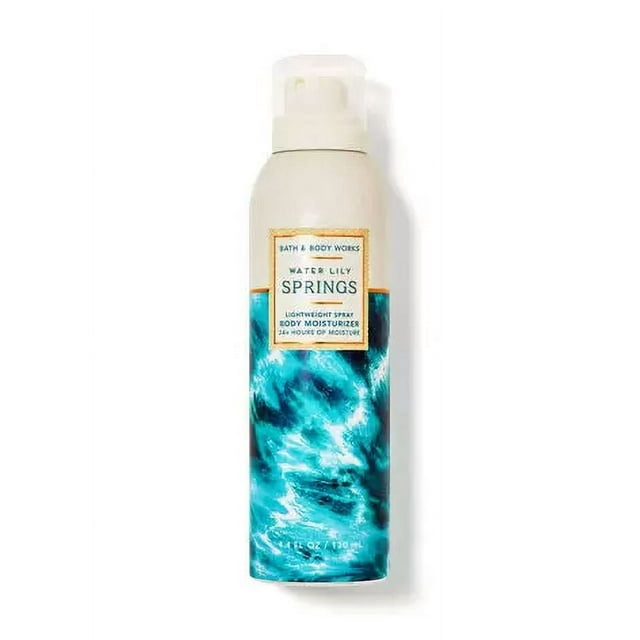 Bath & Body Works Water Lily Springs Lightweight Spray Body Moisturizer 8 fl oz/ 236 ml ...