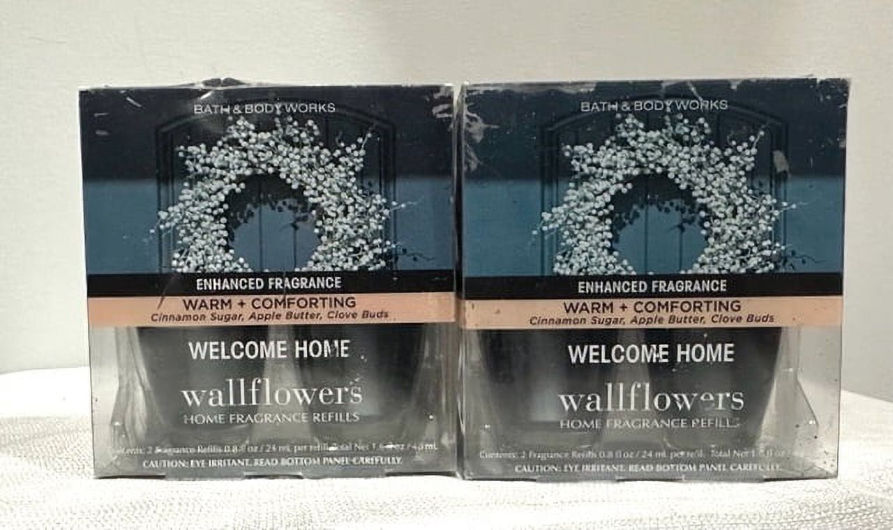 Bath & Body Works Welcome Home Wallflowers 4 Home Fragrance Refills, 0. ...