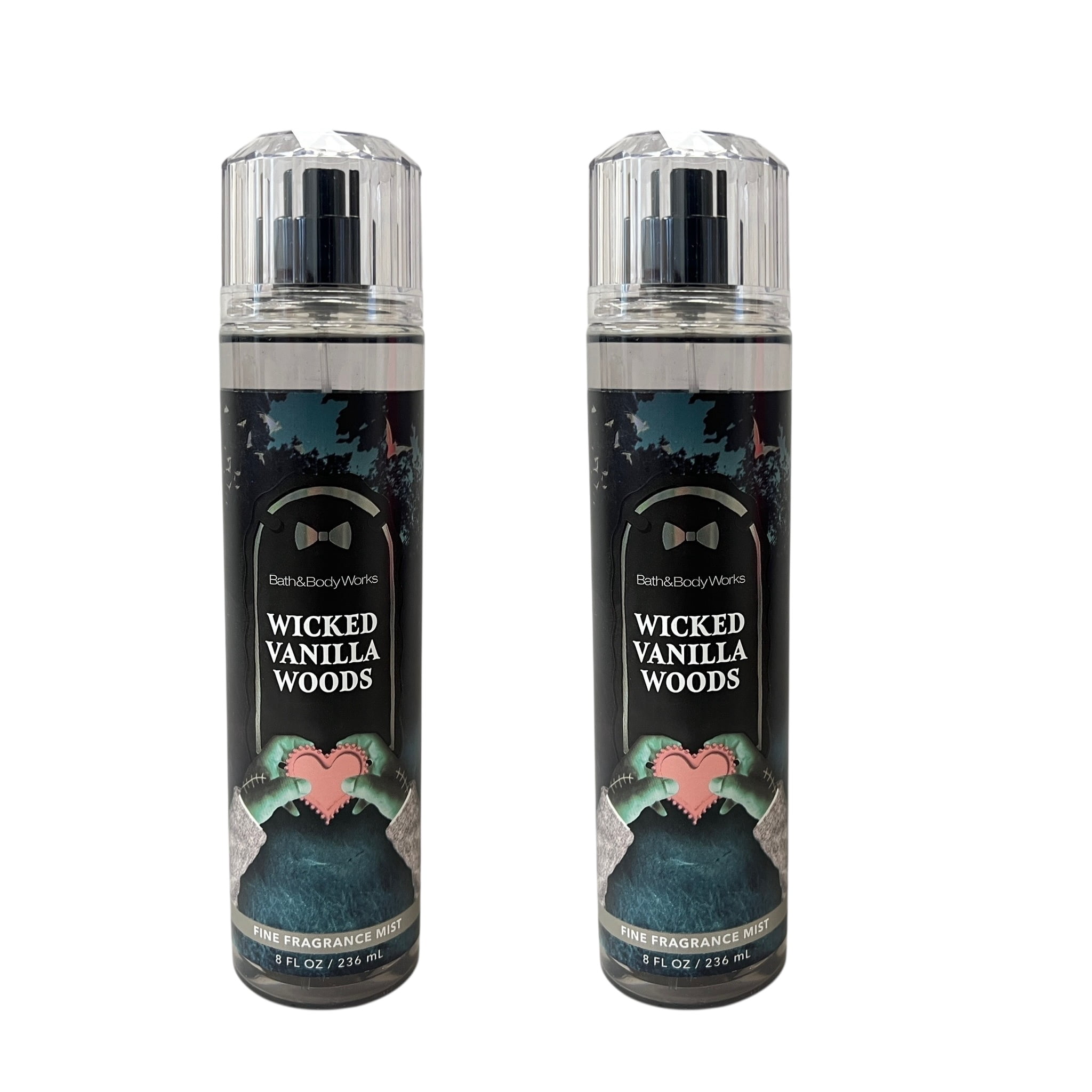 Bath & Body Works Wicked Vanilla Woods Mist 8 fl oz 2 Pack - Walmart.com