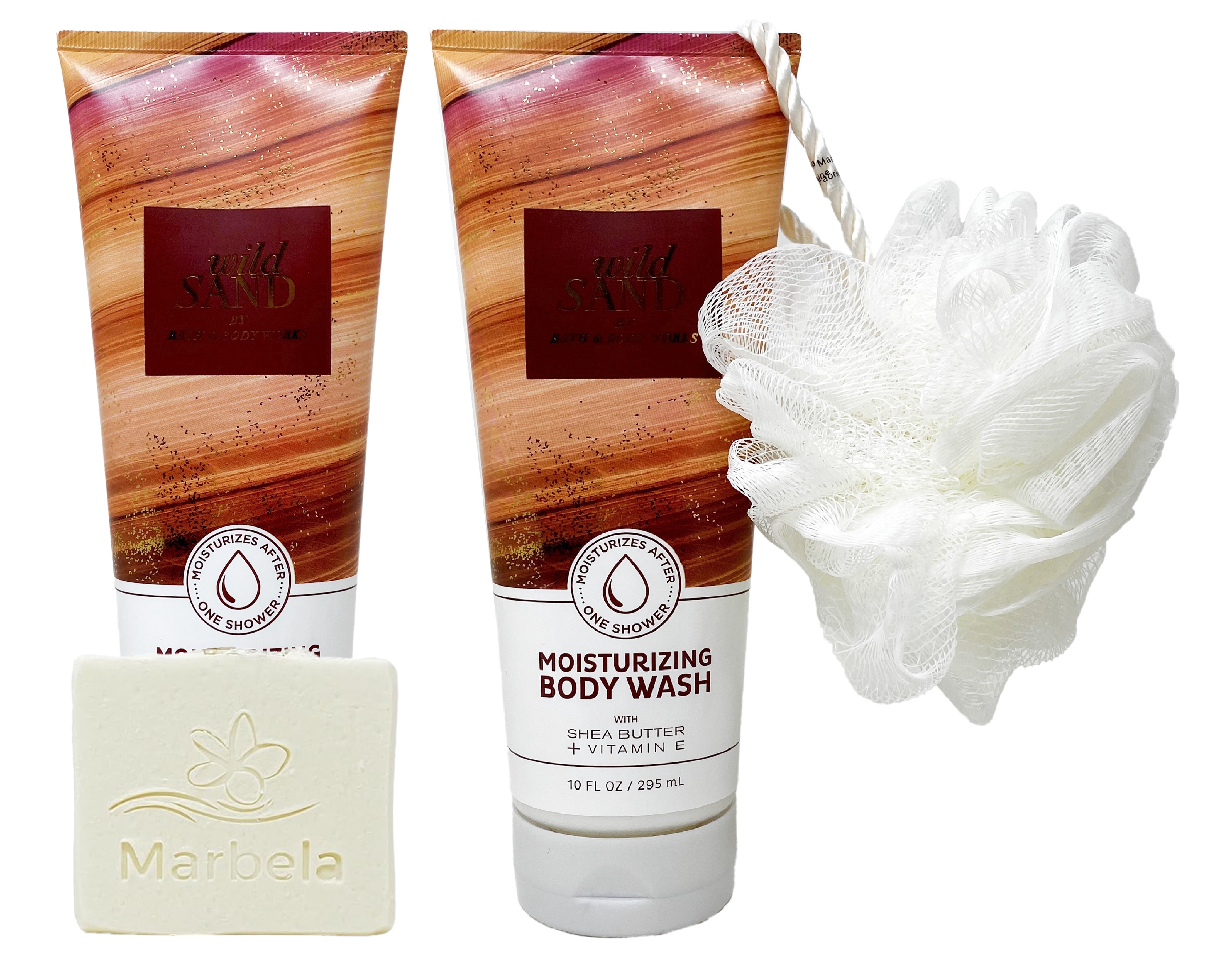 Bath & Body Works Wild Sand- Pack of Two- Moisturizing Body Wash with a ...