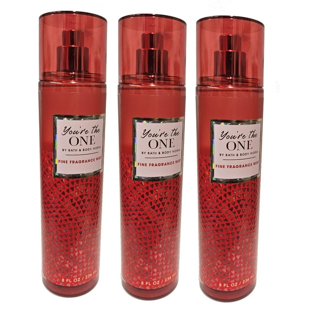 Bath And Body Works Youre The One Fine Fragrance Mist 8oz Spray Pack Of