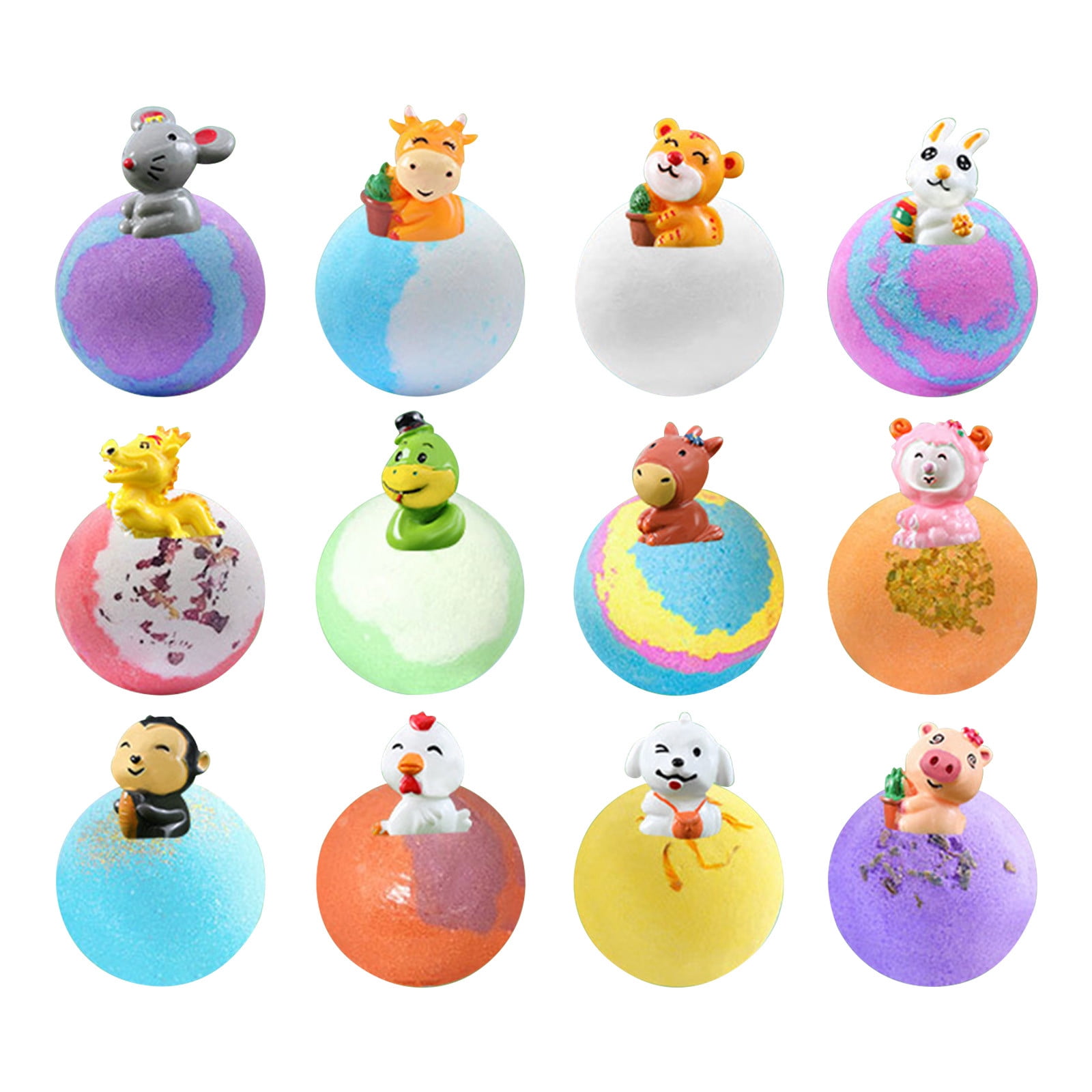 Bath Bombs for Kids with Surprise Inside, 12 Pack Bath Bombs with ...