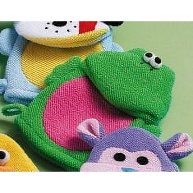 Bath Buddy Animal Wash Mitt Puppet (Green Frog) - Walmart.com