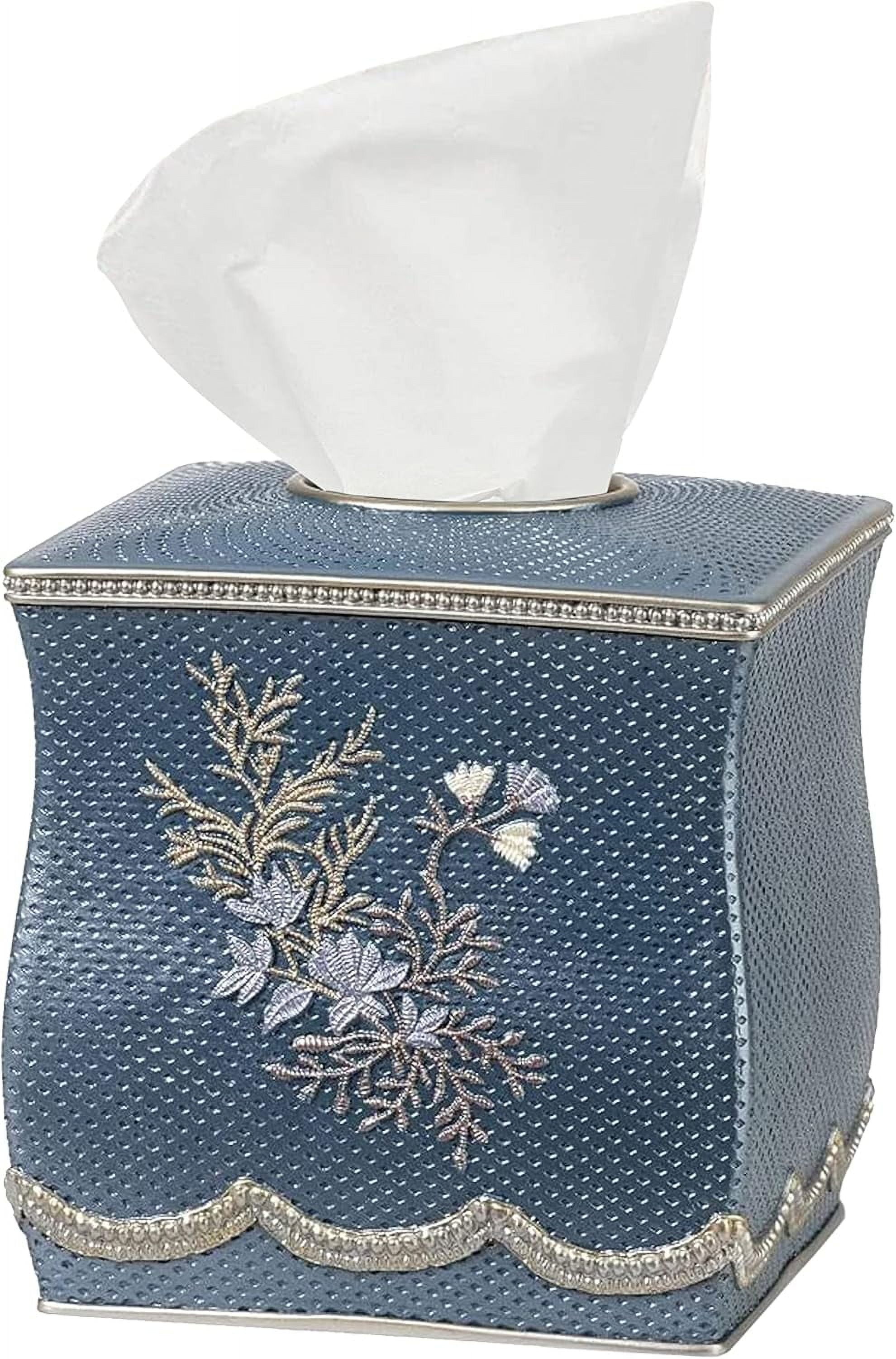 Bath Capri, Tissue Box, Slate Blue - Walmart.com