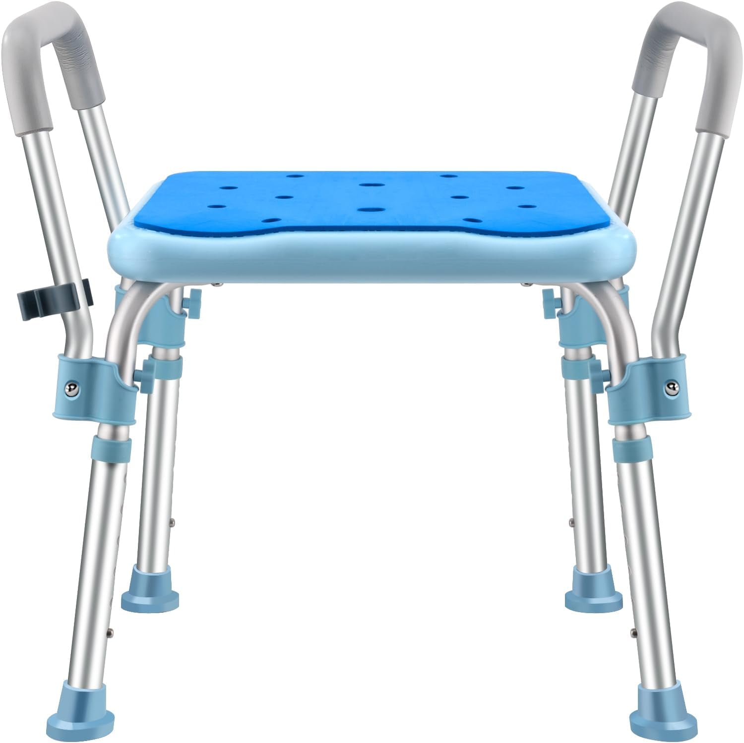 Bath Chair Bench with Arms, Medical Shower Bench Bath Stool Safety Seat ...