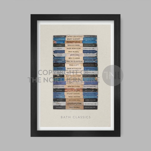 Bath Classics - Rugby Poster Print Wall Art Home Decor Office Wall Art ...