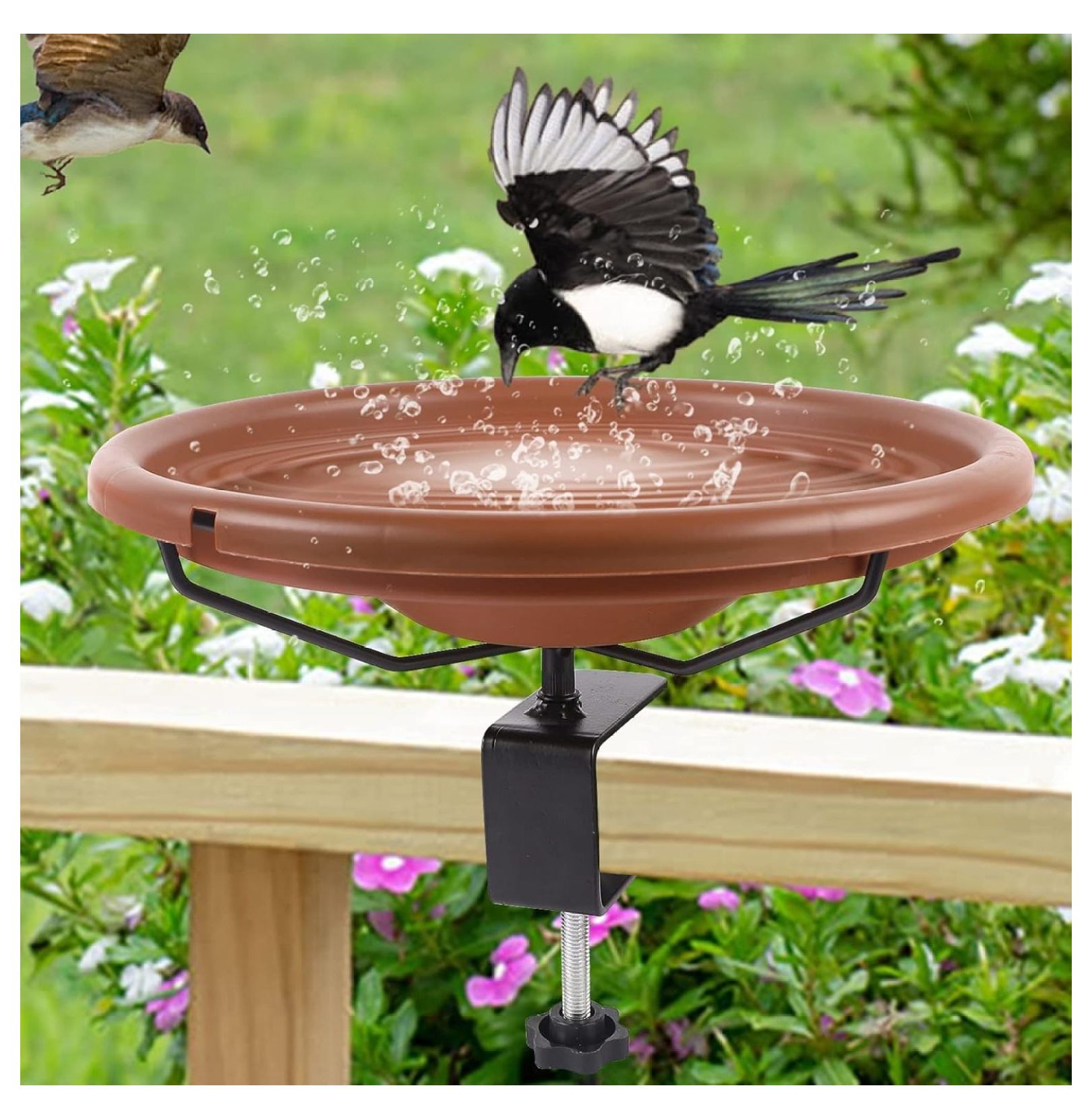 Bath Deck Bowl Spa Mount Bath Unheated with Lightweight Detachable ...