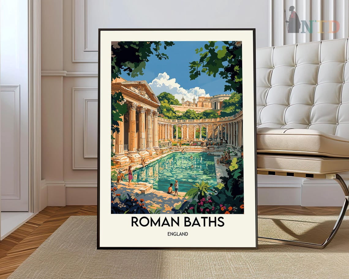Bath England Travel Poster Wall Art Print Photo Unframed Paper Print ...
