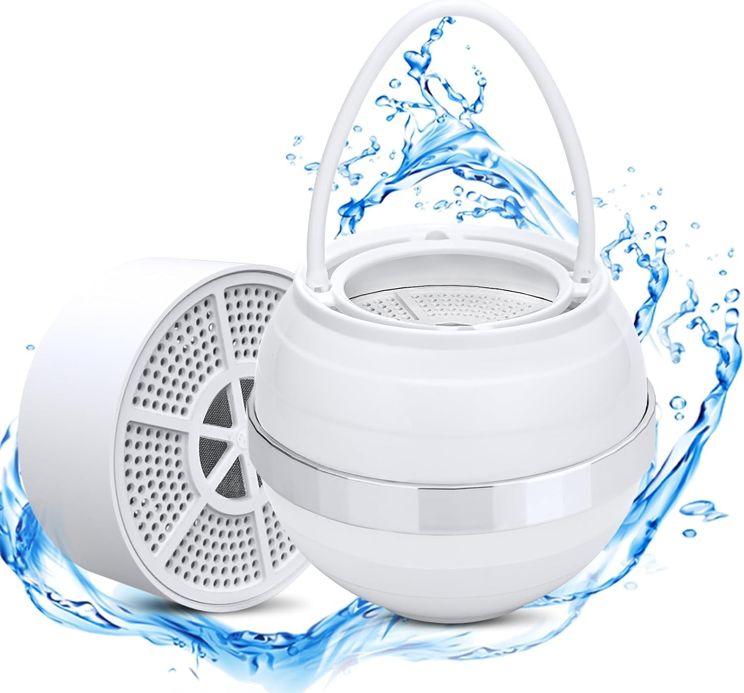 Bath Filter for Tub - Bathtub Water Filter for Softer Skin & Hair, 8 ...