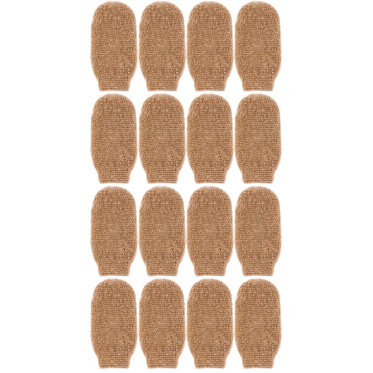 Bath Gloves Back Scrubbing Linen Toweling Body Shower Mitts Scrubber ...