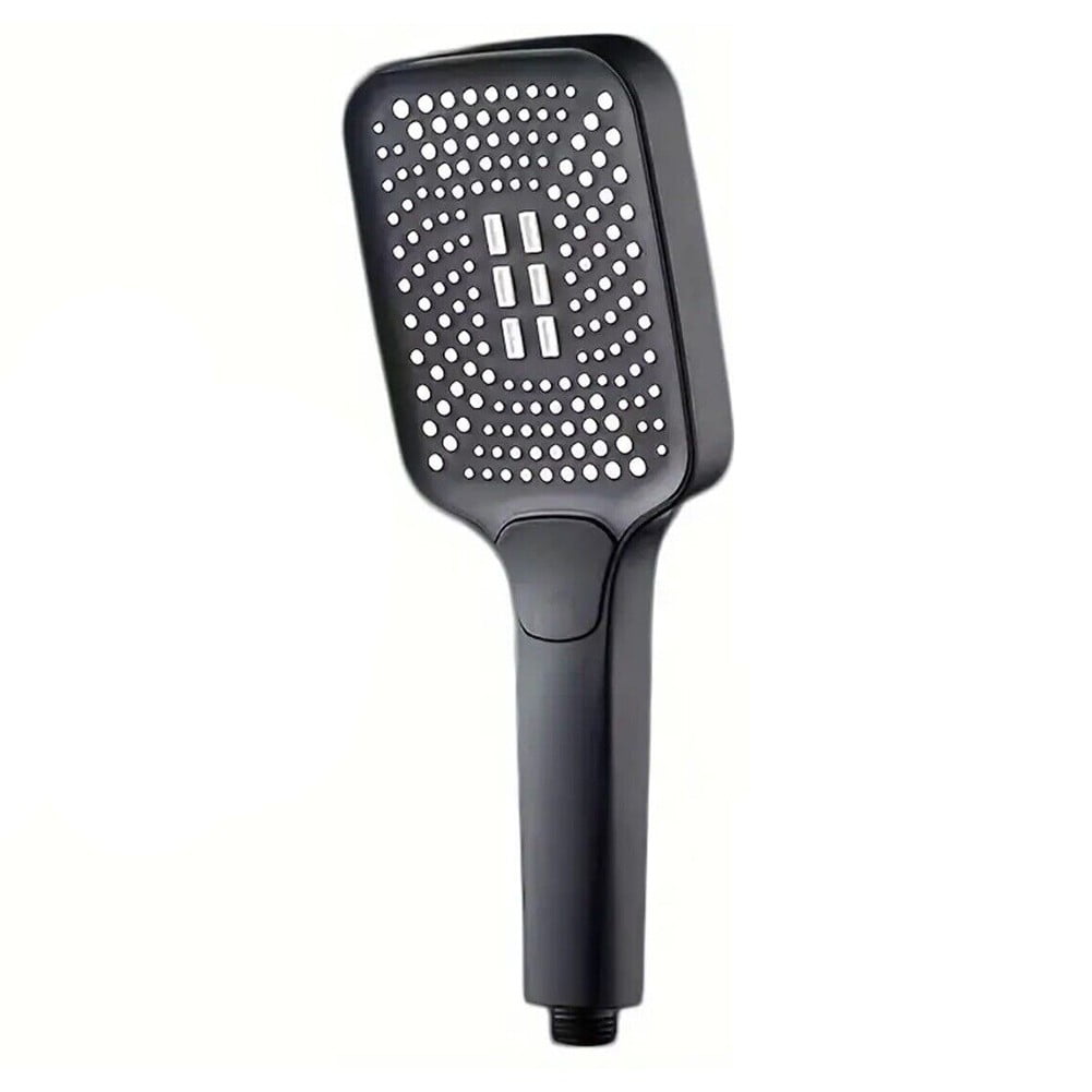 Bath High Pressure Shower Head 3 Mode Large Chrome Handset Heads Water