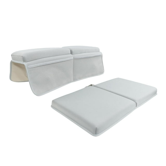 Bath Kneeler and Elbow Rest Pad - Over Tub Foam Bathtub Kneeling Pad ...