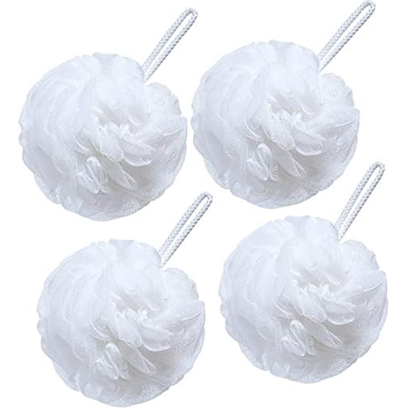 Bath Loofah Large 80g Shower Sponge Body Scrubber Mesh Pouf for Men and ...