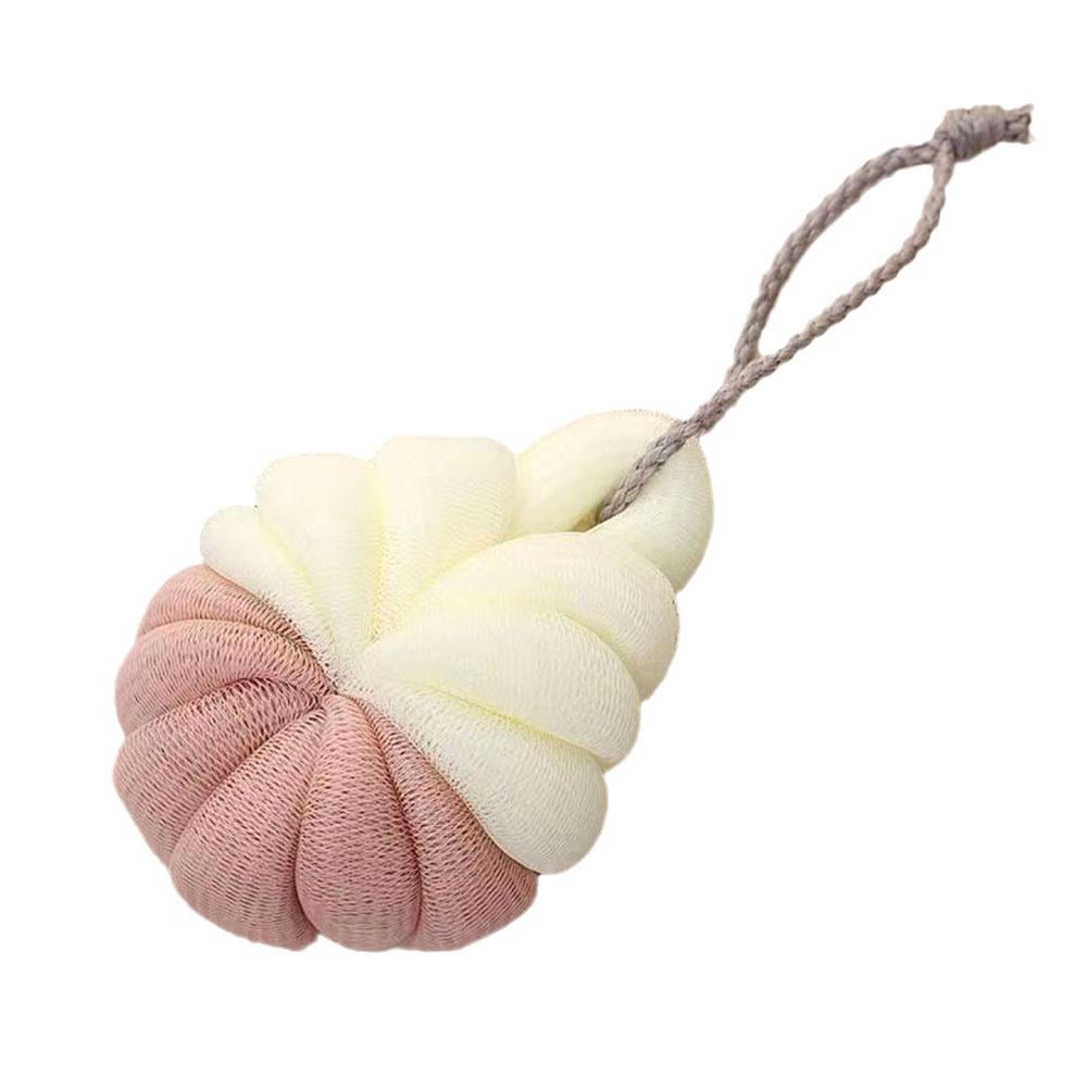 Bath Loofah Shower PE Sponge Pouf Body Scrubber Exfoliating Scrubber ...