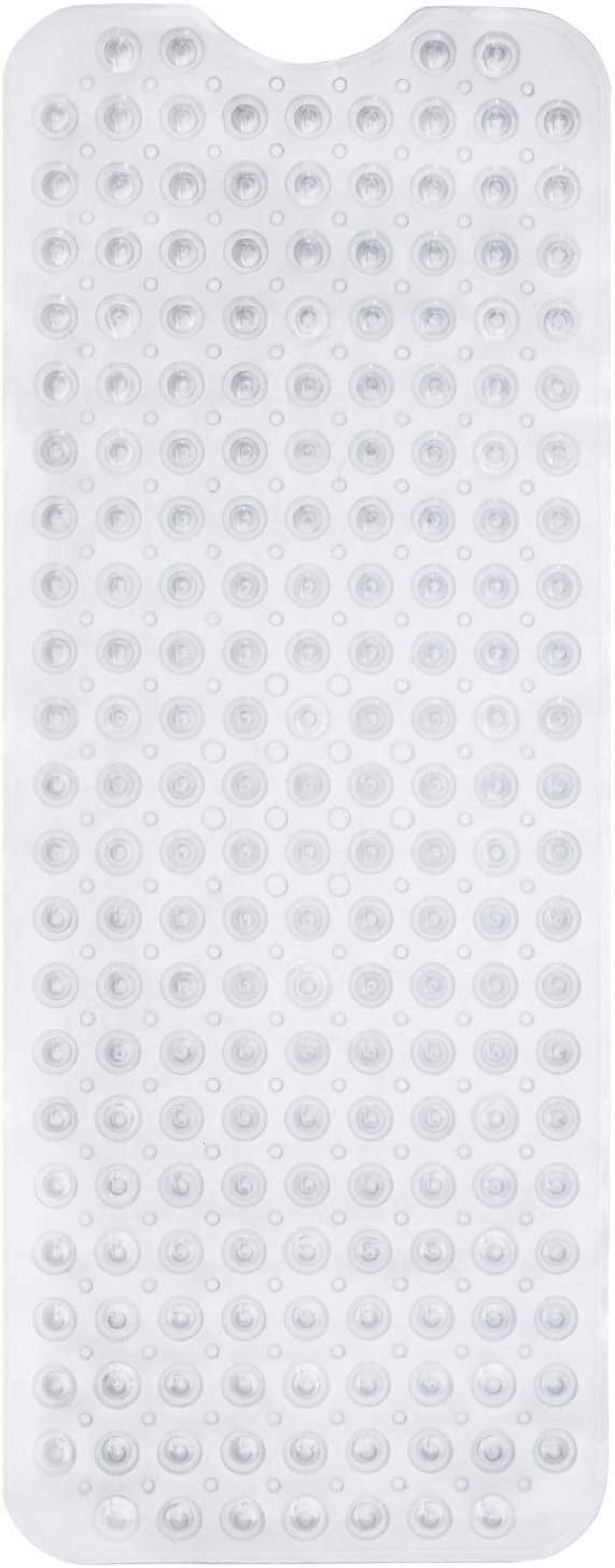 Bath Mat – 40 x 16 Inch Extra Long Non Slip Bathtub Mat – Anti Slip ...