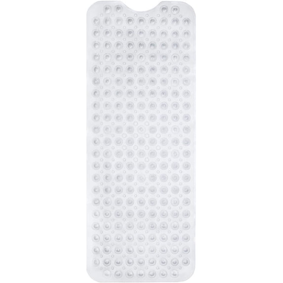Bath Mat – 40 x 16 Inch Extra Long Non Slip Bathtub Mat – Anti Slip ...