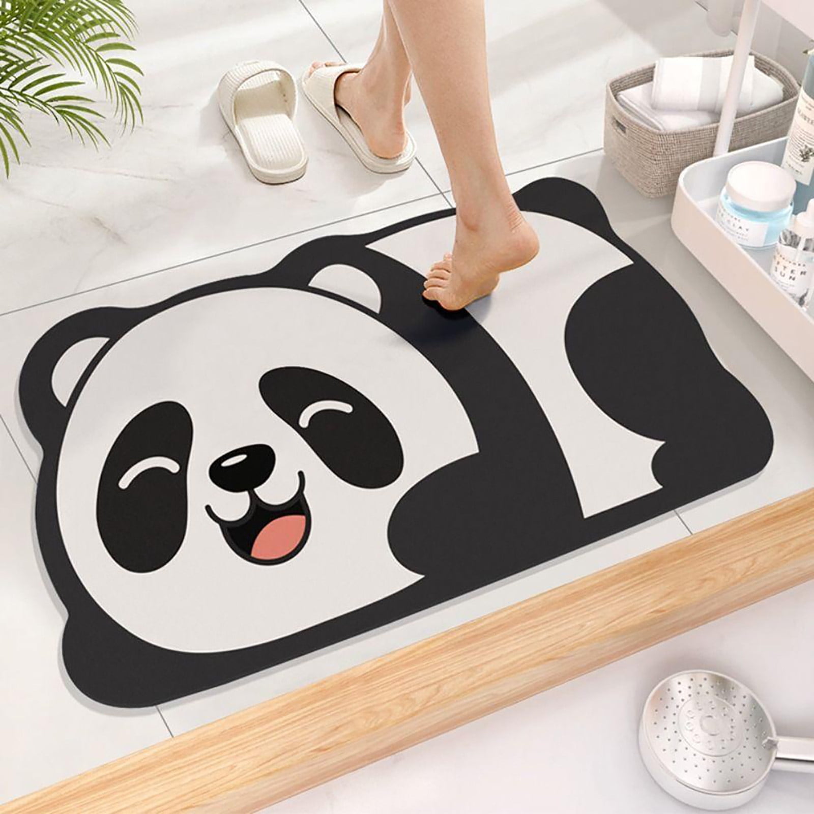 Bath Mat, Kadlawus Bath Mat, Diatomaceous Earth Absorbent Floor Pad ...