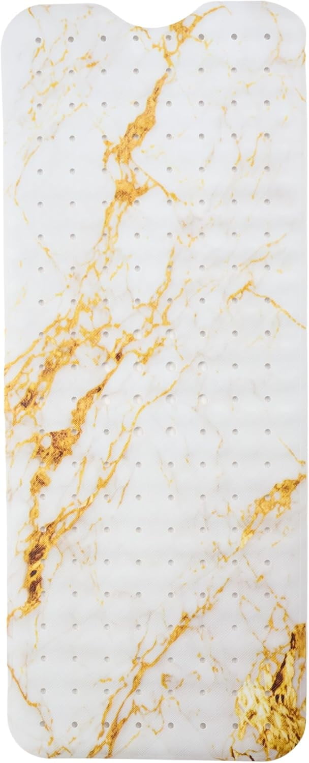 Bath Mat – Large 40 x 16 Inch Non-Slip Bathtub Mat with Secure Suction ...