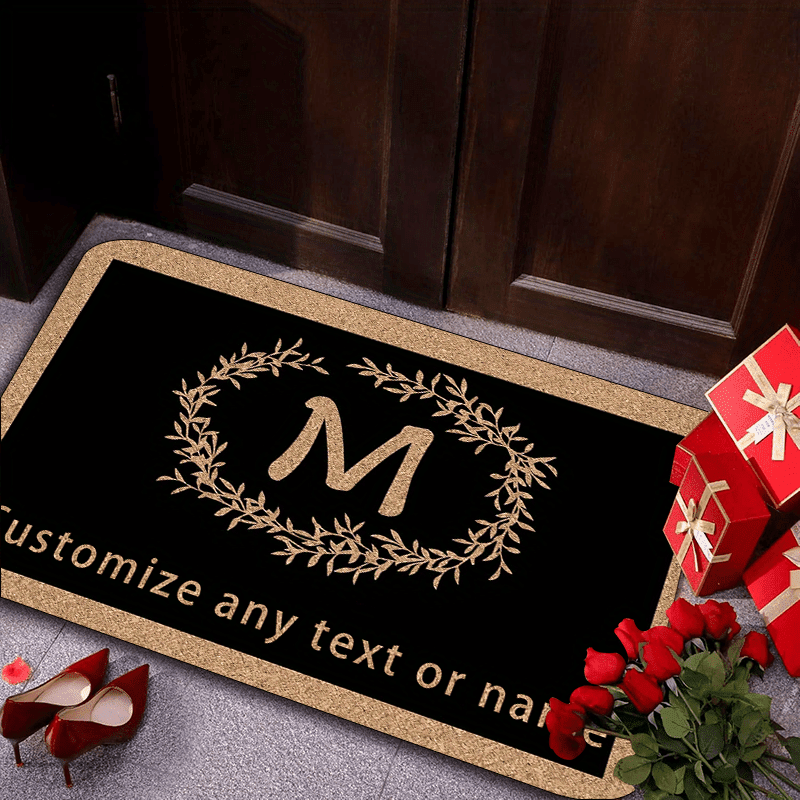 Bath Mat Name, Spring Summer Welcome Doormat, Funny Welcome Mat ...