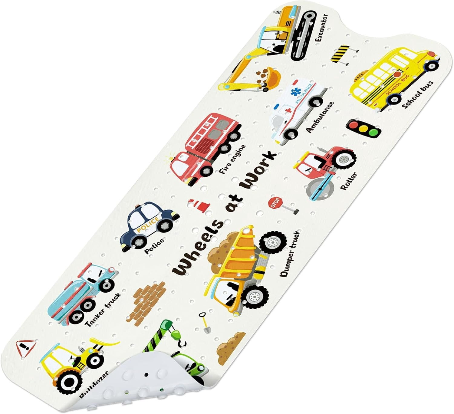 Bath Mat for Tub, Non Slip Bath Shower Mat, 40 X 16 Inch Large Bathtub ...